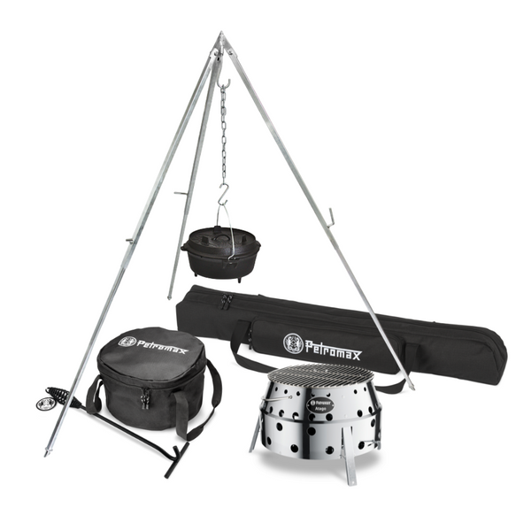 Dreibeine kaufen mit Ketten und Haken, um die Natur zu genießen – Petromax