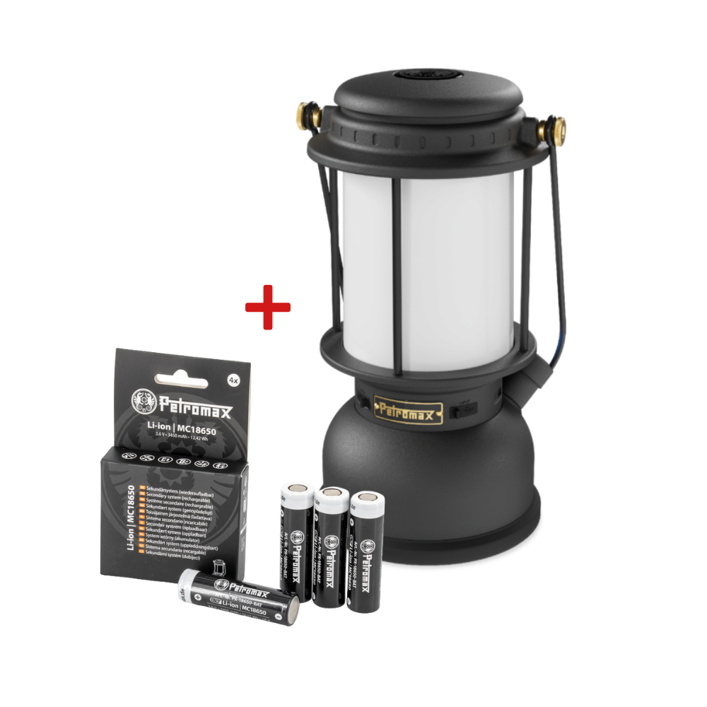 LM500 Bundle: LM500 & 4er Akku-Set | Petromax